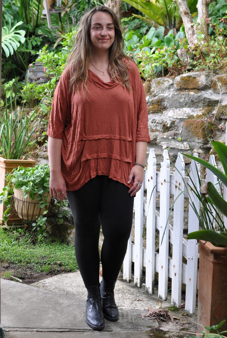 Freya Top Rust – Love Nelli