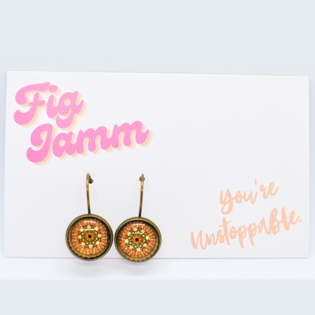 Bronze Earrings Krishna – Love Nelli